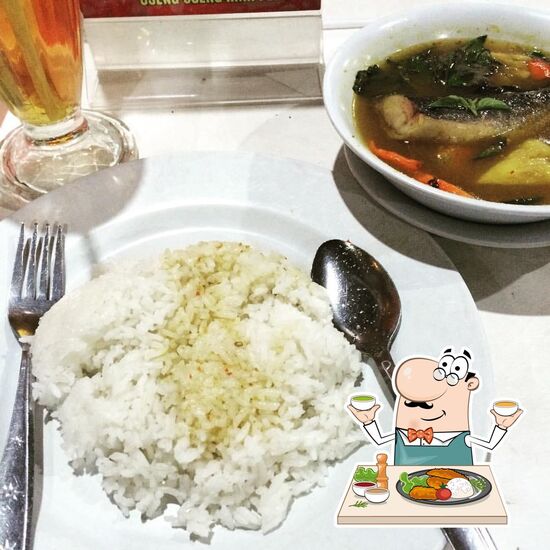 Menu at RM. Mbok Wito restaurant, Bandar Lampung, Jl. Jend. Sudirman No.83