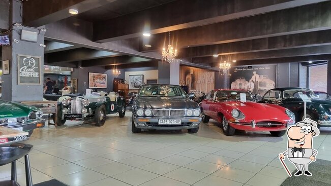 Menu at Crankshaft Cafe Classic Car Coffee Bar, Cape Town