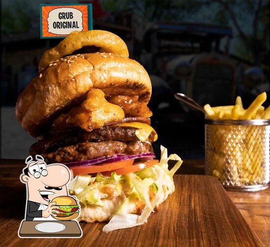 Menu at GrubHouse Diner restaurant, Trichardt