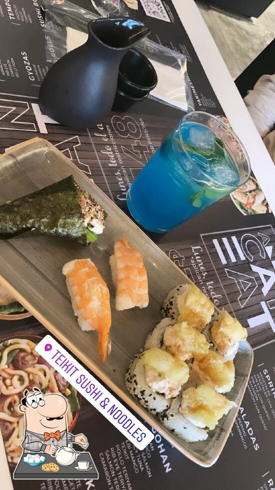 Carta del restaurante Teikit Sushi & Noodles, Ciudad del México, Av ...