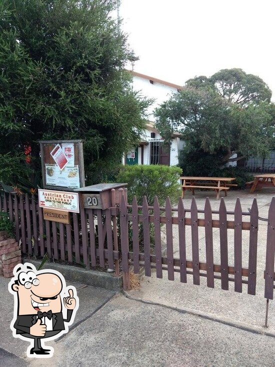 Menu at Austrian Club Sydney, Frenchs Forest, 20 Grattan Cres