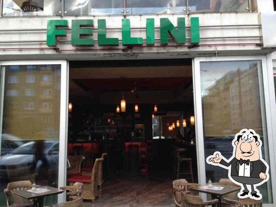 Menu at Fellini Restaurant, Bratislava, Vazovova 2740/19