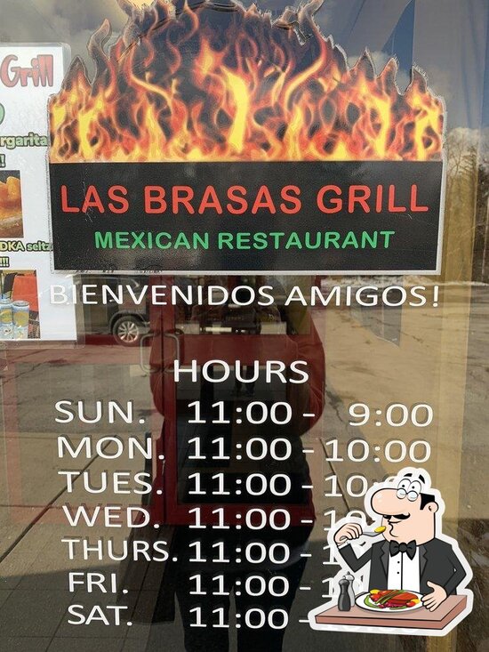 Menu at Las Brasas Grill restaurant, East Aurora