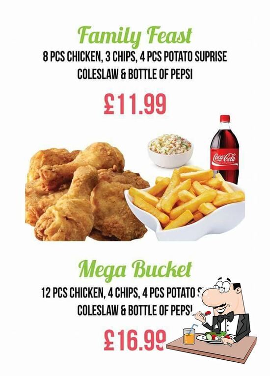 Menu at Eastwood Takeaway fast food, Southend-on-Sea