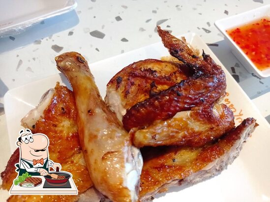 นิตยาไก่ย่าง เอส สาขา caltex ราชพฤกษ์-รัตนาธิเบศร์ restaurant, Om Kret ...