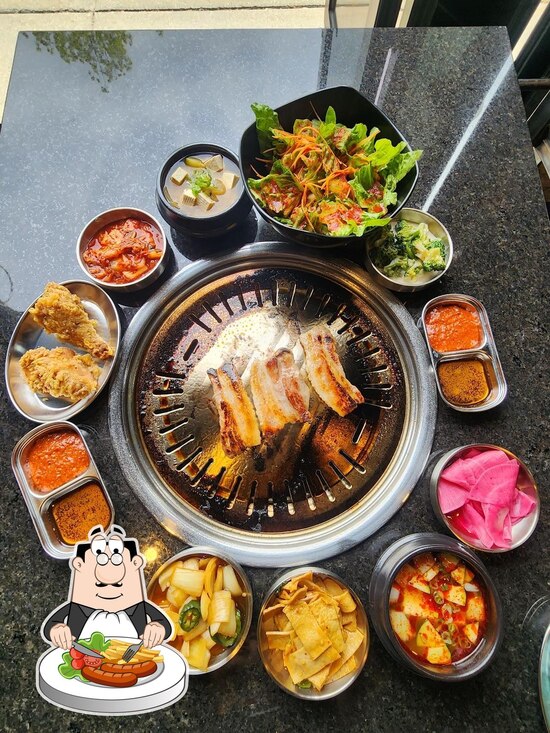 Menu at MR. KIMCHI KOREAN BBQ RANDHURST, Mount Prospect