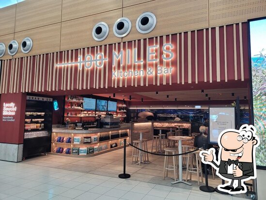 Menu at 100 Miles Kitchen And Bar, Adelaide Airport, Floor 2/1 James ...