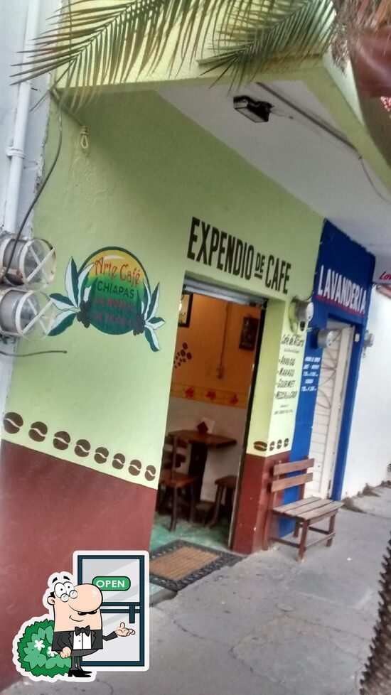 Menu at Arte Café, Tuxtla Gutiérrez