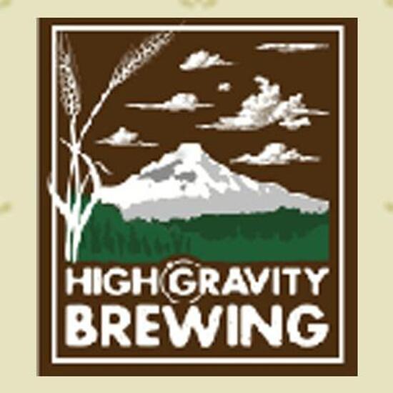 Menu at High Gravity Brewing, Portland
