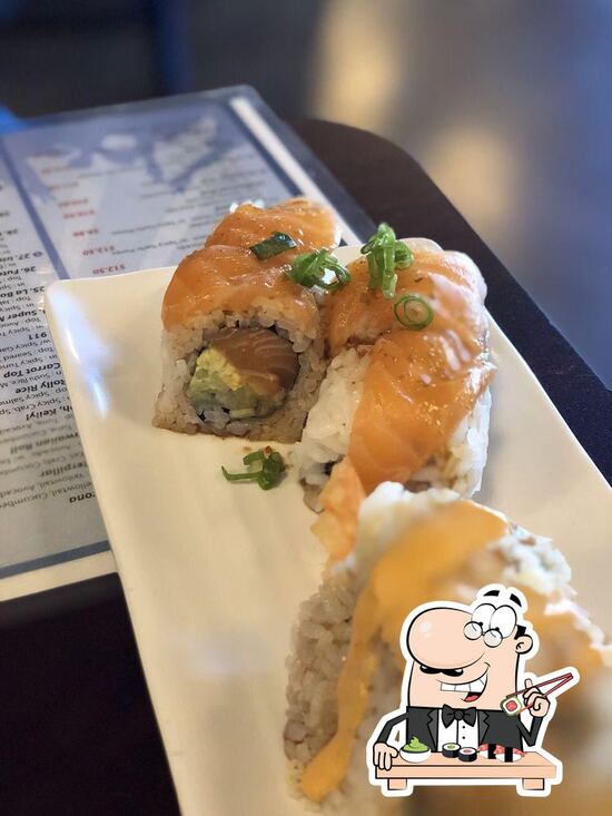 Menu at OMG Sushi restaurant, Las Vegas