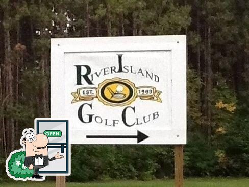 Menu at River Island Golf Course pub & bar, Oconto Falls