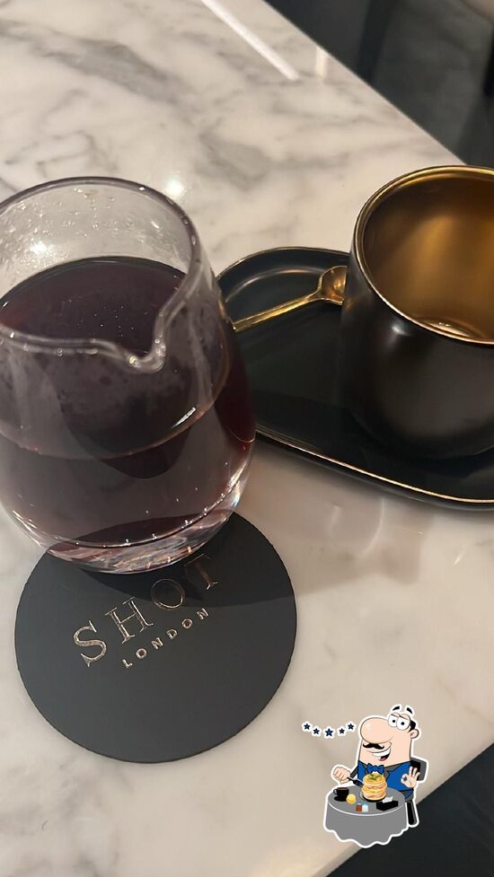 Menu at SHOT London - Marylebone restaurant, London, 104 Wigmore St