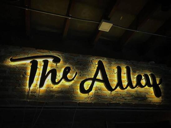Menu at The Alley Bar & Bistro, Bangkok