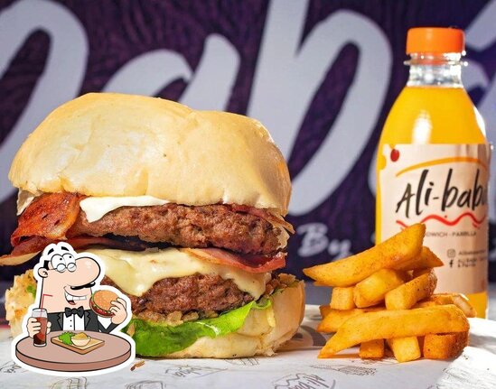 Carta de ALI BABA / Sándwich & Parrilla, Villavicencio, carrera 19D 19 ...