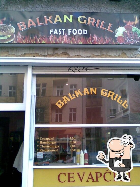 Menu at Balkan Grill fast food, Berlin, Grünberger Str. 38