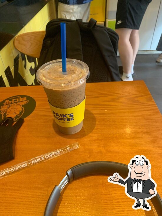 Carta de PAIK'S COFFEE, Seul, 366 Songpa-daero