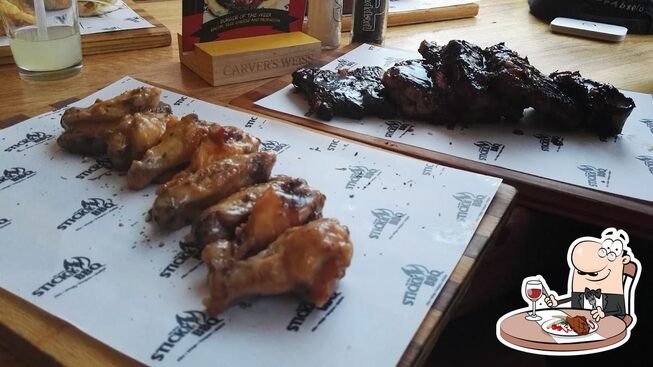 Menu at Sticky BBQ Ribs, Wings & Burgers, Rondebosch, Cape Town