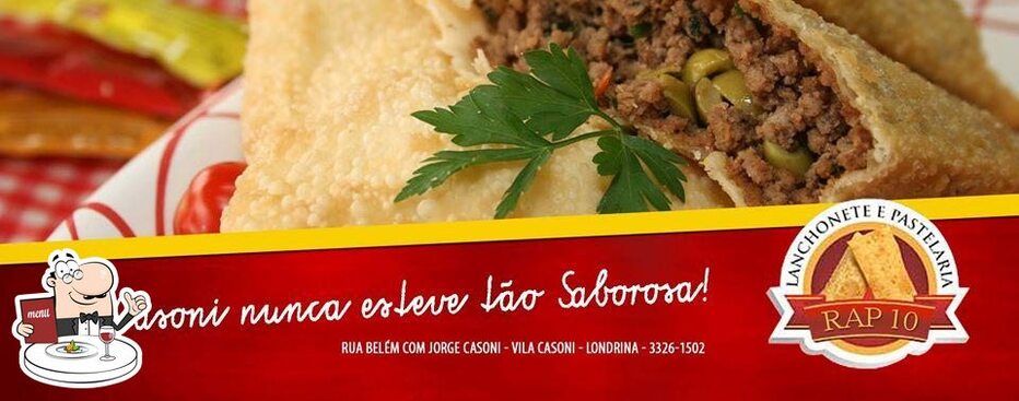 Menu at Rap 10 pub & bar, Londrina