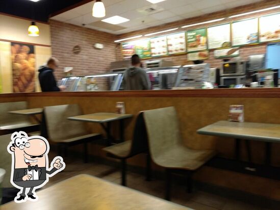 Menu at Subway fast food, Silverdale, 2601 Ohio St