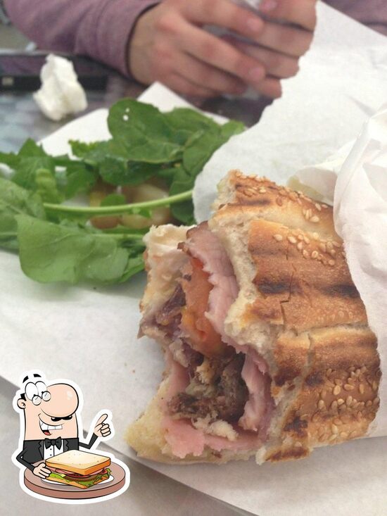 Speisekarte von Bakis Sandwich, Larnaka