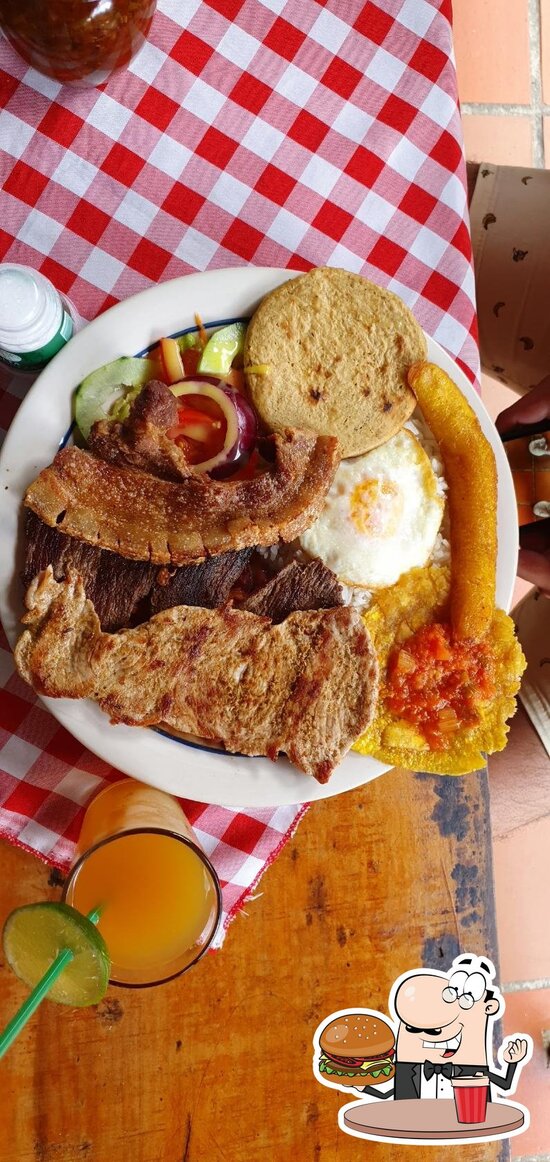 Menu at Restaurante El Patacón, Colombia