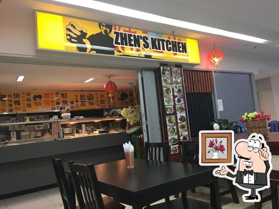 Menu at Zhen's kitchen restaurant, Darwin City