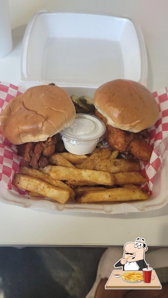 Menu at Hot Chicken Run restaurant, Corpus Christi
