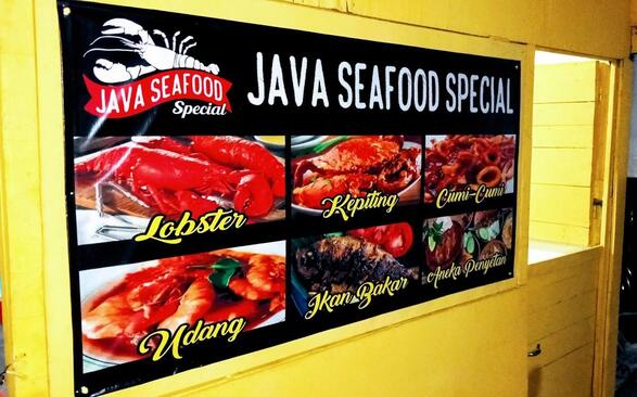 Carta del restaurante Java Seafood Special, Gresik