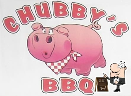 Menu at Chubby's BBQ, Seminole