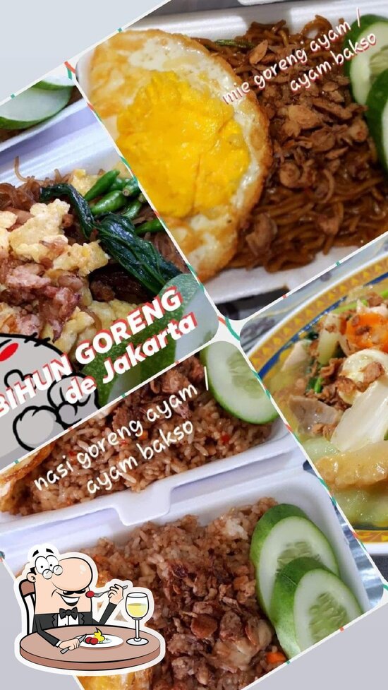 Menu at De Jakarta, Labuha, Bacan, Halsel restaurant, Labuha