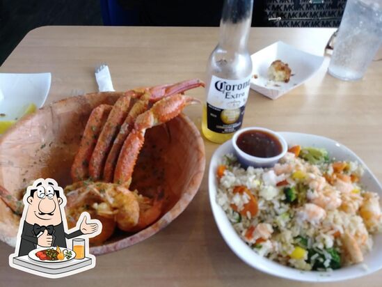 Menu at Crab Stop II restaurant, Daytona Beach