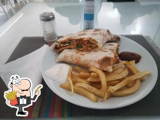 Menu at Verdo cafe, Tunis