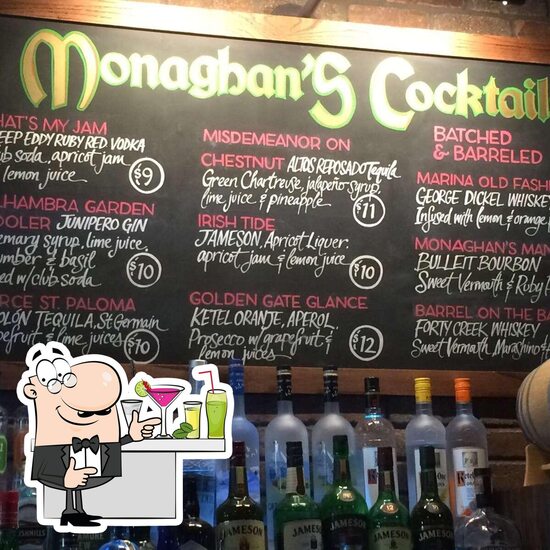 Monaghan's Bar in San Francisco - Restaurant menu and reviews
