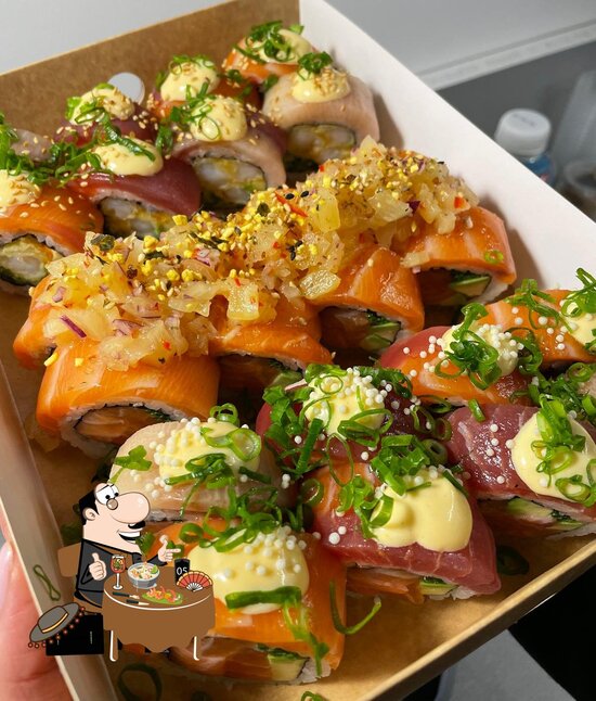 Menu at Umai うまい restaurant, Warsaw