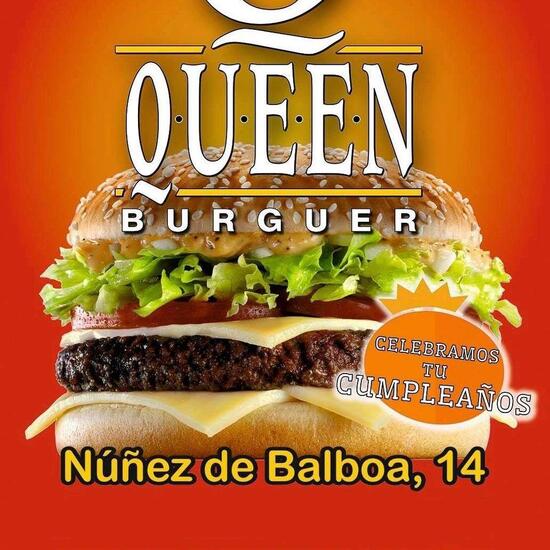 Carta del restaurante Burguer Queen, Jaén
