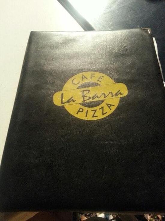 Menu at La Barra, Libertad
