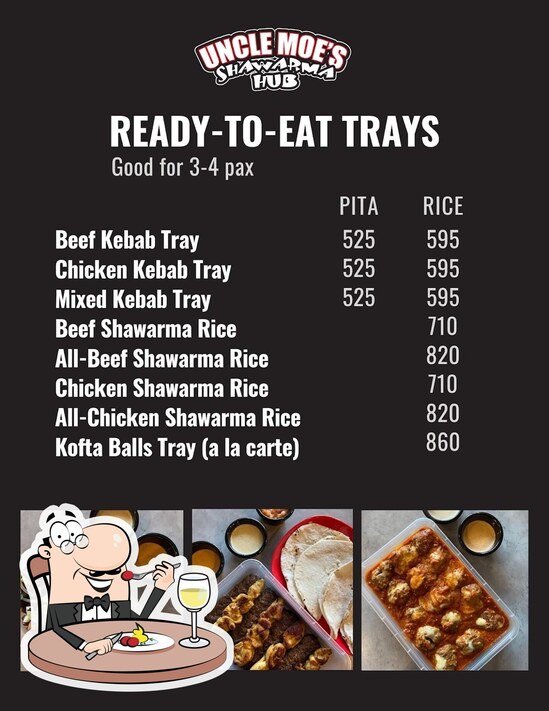 Uncle Moe's Shawarma Hub - Antipolo, Antipolo - Menú del restaurante ...