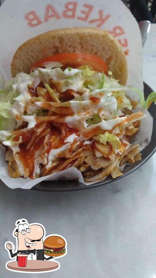 Menu at Döner Kebab HUT restaurant, Madrid