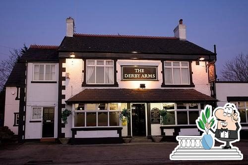 Menu at The Derby Arms pub & bar, St Helens, Derby Arms