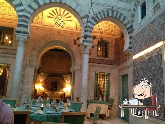 Carta de Restaurant dar Hamouda Pacha, Tunez