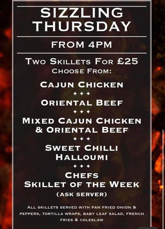 Menu at Dog & Gun Inn pub & bar, Ormskirk