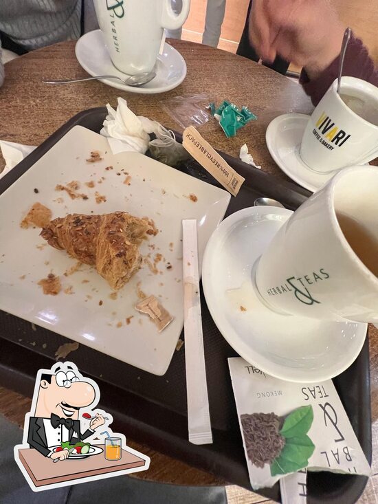 Carta de Vivari Coffee and Bakery, Madrid