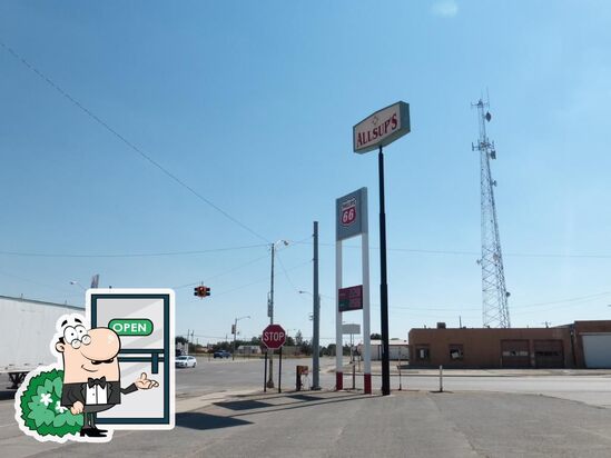 Menu at Allsup's Convenience Store fast food, Roswell, N Main St