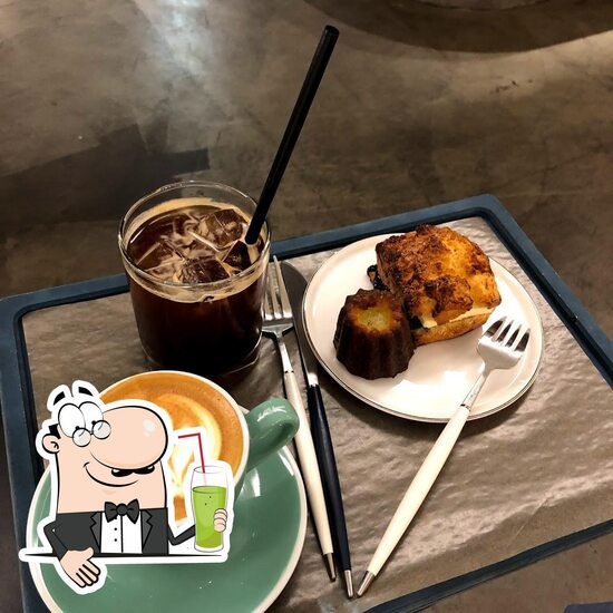 Carta del café STEM COFFEE COEX, Seul