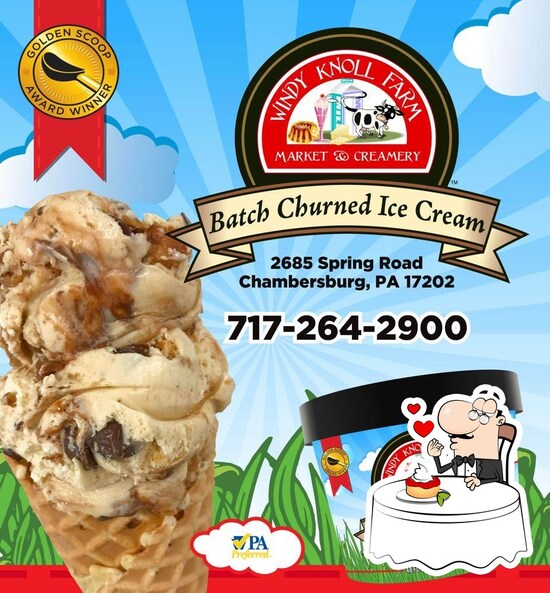 Menu at Windy Knoll Farm Market & Creamery restaurant, Chambersburg