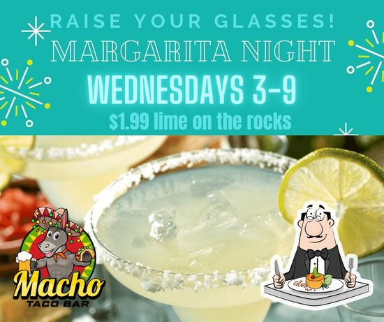Menu at Macho Taco Bar & Grill, Foley