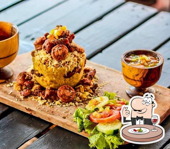 Menu at Mofongo Expreso LV restaurant, La Vega, @laesquinafoodpark