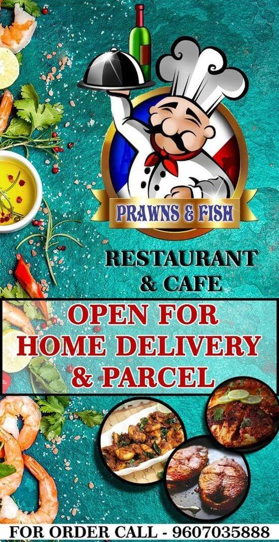 Menu at Prawns & Fish Restaurant & Cafe, Alibag