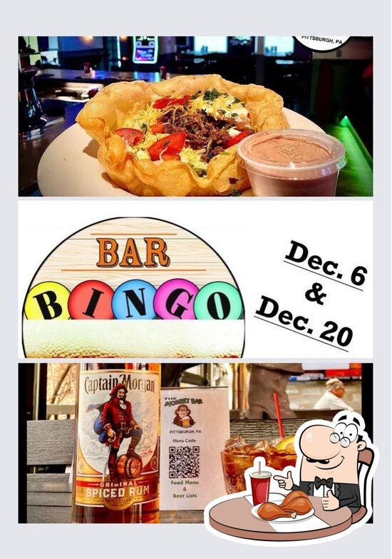 Monkey Bar in Pittsburgh - Restaurant menu and reviews