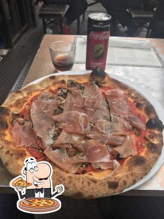 Menu at Sette Pizza pizzeria, Paris, 38 Rue du Faubourg Saint-Denis